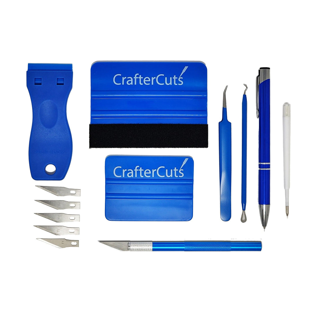 CrafterCuts 7 Piece Vinyl Tool Kit – craftercuts