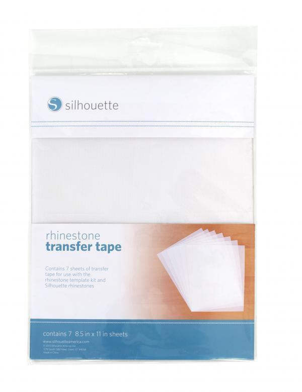 Silhouette rhinestone transfer tape 7 sheets SILH-RHINE-TRANS – craftercuts