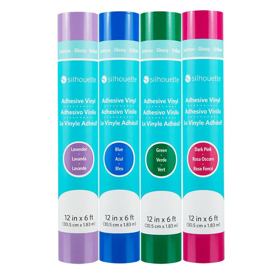 Silhouette 12 inch x 6 foot Glossy Permanent Vinyl – craftercuts
